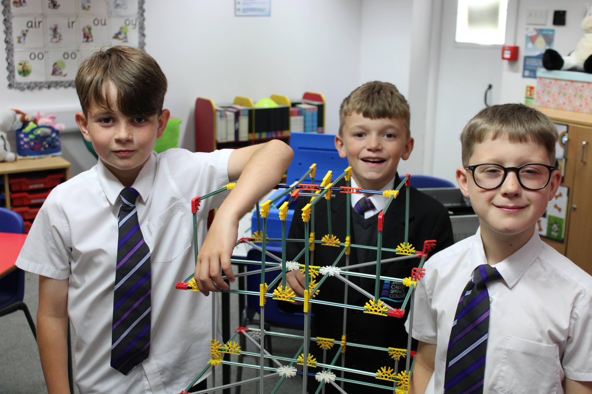 Students ‘thriving’ in Robot Man build - James Calvert Spence College
